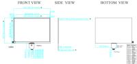China 10.2 Inch Electronic Paper Display 640×960 Black / White / Red 3 Color E Ink Screen for sale