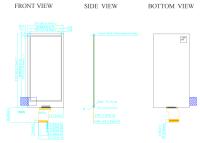 China 3.5 Inch E Paper Display 184*384 Resolution 24 Pin Low Power Consumption E Ink Display for sale