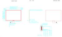 China 11.6 Inch Electronic Paper Display 640×960 Black / White / Red 3 Color E Ink Display for sale