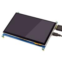 China 7 Inch 1024x600 HDMI LCD Display with 5-Point Capacitive Touch and Raspberry Pi Compatibility（450/800cd/m² Optional ） for sale