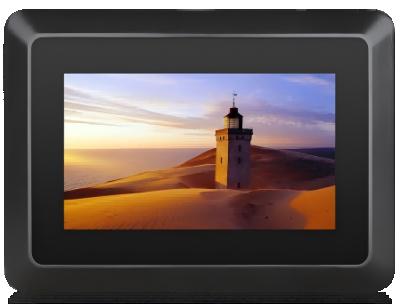 China 7 Inch Industrial Touch Display with Wide Temperature Range and Multi-Touch Embedded Monitor for sale