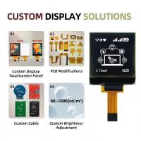 China 1.1 Inch OLED Display Module with 96x96 Resolution and 4-Wire SPI Interface for sale