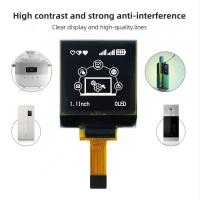 China 1.1 Inch OLED Display Module with 96x96 Resolution and 4-Wire SPI Interface for sale