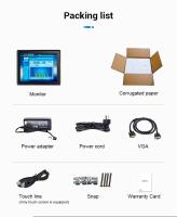 China YCXX7-104 10.4 Inch IP65 Industrial Touch Display with Wide Temperature Range and Multi-Touch Embedded Monitor for sale