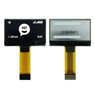 China 1.29 Inch OLED Display Module with 128x64 Resolution and 4-Wire SPI Interface for sale