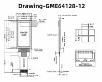 China 0.96 Inch OLED Display Module with 128x64 Resolution and I2C/SPI Interface for sale