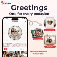 China 10.1 Inch WiFi Cloud Digital Photo Frame 1080P IPS Touch Screen for sale