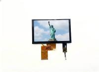 China 5.0 Inch TFT LCD Touch Screen with 800x480 Resolution RGB Interface and 1000 Cd/m² High Luminance for sale
