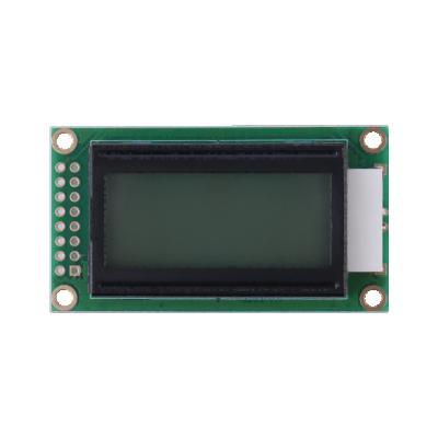 China YMC0802SB-X05 Monochrome LCD Module with ST7066 Drive IC 3.0~5.0V Voltage for sale