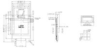 China 1.1 Inch 64x128 OLED Display SH1107G COG I2C Interface 3.3~5V DC for sale