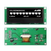 China 2.23 Inch 128x32 Dot Matrix OLED Module with SSD1305 Driver for sale