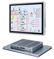 China YZY PC104M 10.4 Inch IP65 Fanless HMI Industrial Computer with Wide Temperature Range and Embedded Touch Panel PC for sale