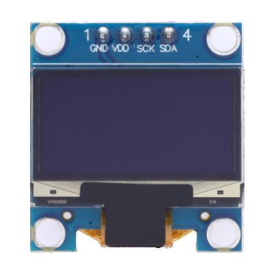 China 0.96 Inch White/Blue OLED Display 128x64 I2C 4-Pin SSD1315 3.0V for sale