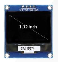 China 1.32 Inch 128x96 Dot Matrix OLED Module SSD1327Z COG Design I2C 4-Pin 3~5V for sale