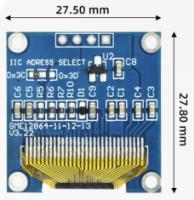 China 128x64 I2C OLED Display Module 0.96