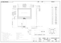 China COG12864-18 128x64 DOTS Industrial Monochrome COG LCD Display for sale