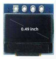 China GME6432-06 0.49 Inch 64x32 Dot Matrix OLED Display Module with SSD1315 Driver for sale