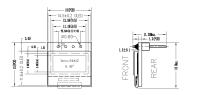 China GME6432-06 0.49 Inch 64x32 Dot Matrix OLED Display Module with SSD1315 Driver for sale