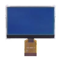 China COG12864-17 128x64 Dots STN Blue Negative Transmissive LCD Module with Wide Temperature Range for sale