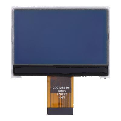 China COG12864M1 STN Blue Film COG Dot Matrix LCD 128x64 Serial/Parallel ST7567A for sale