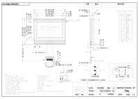 China COG12864-21 128x64 FSTN Positive Transmissive LCD Module ST7567 Driver for sale