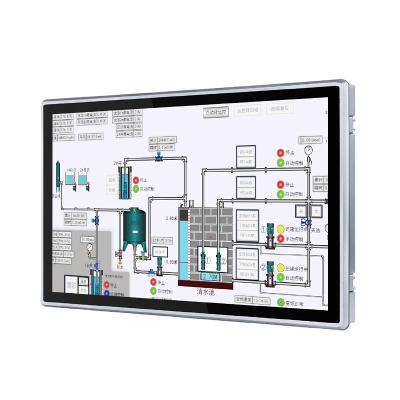 China YZY PC133M 13.3 Inch IP65 Fanless HMI Industrial Computer with Wide Temperature Range and Embedded Touch Panel PC for sale
