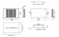 China YZY PC133M 13.3 Inch IP65 Fanless HMI Industrial Computer with Wide Temperature Range and Embedded Touch Panel PC for sale