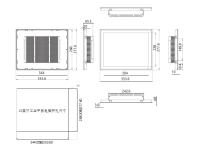 China YZY PC150M 15 Inch IP65 Fanless Industrial Computer with Wide Temperature Range and Embedded Touch Panel PC for sale