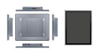 China YZY PC150M 15 Inch IP65 Fanless Industrial Computer with Wide Temperature Range and Embedded Touch Panel PC for sale