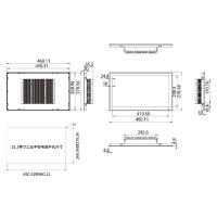China YZY PC185M 18.5 Inch IP65 Fanless Industrial Computer with Wide Temperature Range and Embedded Touch Panel PC for sale