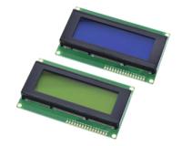 China YZY 20x2 Monochrome LCD Module with STN Blue Negative Display for sale