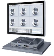 China YZY PC170H 17 Inch Industrial Computer with IP65 Fanless Design and 350 Cd/M2 Brightness for Industrial Monitoring for sale