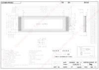 China YZY 240x64 COB Dot Matrix LCD Module with STN Blue Negative Display and UCI6963C Driver for sale