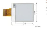 China YE0154S2-X1 1.54 Inch EPD Module 200×200 SPI Ultra Low Power Electronic Paper Display for sale