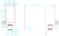 China YE0213S2-X1 2.13 Inch EPD Module 122×250 SPI Ultra Low Power Electronic Paper Display for sale