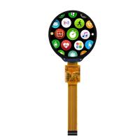 China 1.8 Inch 360x360 Resolution Square TFT LCD Touch Display with 4SPI Interface and G+F Capacitive Touch Module for sale