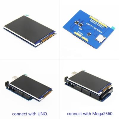 China YBR035JGP-Q1 3.5-inch Arduino Display LCD Module with 480*320 Resolution, 8-bit Parallel Bus, and 65K Color Display for UNO/Mega2560 for sale