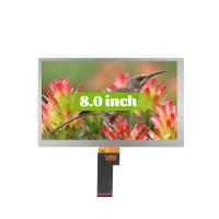 China 8 Inch TFT LCD Display Module with 1024x600 Resolution and LVDS Interface for Industrial Applications for sale