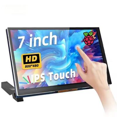 China 7 Inch 800x480 IPS  MIPI DSI Interface with 5-Point Capacitive Touch Screen for Raspberry Pi Industrial Control for sale