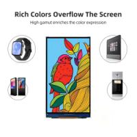 China 4.45 Inch TFT IPS LCD Panel 480×854 RGB Interface 40 Pin ST7701 for Smart Device & Industrial Display for sale