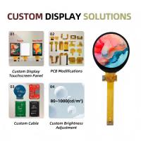 China 1.32 Inch Round TFT LCD Display 360x360 IPS QSPI Interface For Smart Watch for sale