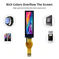 China 1.12 Inch Narrow TFT Display 4-Wire SPI 50×160 70° View for Embedded Systems for sale