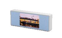 China 3.97 Inch Smart Music Photo Frame 800*480 Resolution 300cd/m² Capacitive Touch Screen 2.4GHz WiFi Type C 5V2A for sale