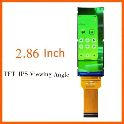 China 2.86 Inch Bar TFT LCD Module TB028-I3004S37A-00 376×960 MIPI 30Pin 750nits Industrial Display for sale