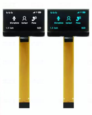 China 1.3 Inch 128x64 Resolution Low Power TFT LCD Module for Wearable & Smart Lock for sale