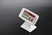 China 2.1 Inch 250×122 3-Color ESL E-Ink Tag BLE 2.4G 1200mAh Long Life Price Label for sale