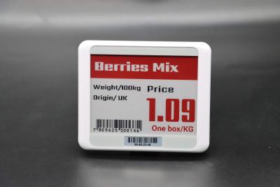 China 4.2 Inch 400×300 Dot Matrix E-Ink ESL Module PE42R_V4_BLE BWR 2.4G BLE Wireless Digital Price Tag for sale