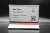 China 7.5 Inch 800×480 4-Color Dual E-Ink Table Sign  BLE5.0 Desk Nameplate for sale