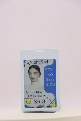 China 3.6 Inch 400×600 Dot Matrix E-Ink Badge BLE NFC Wireless Charge for sale