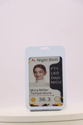 China 4 Inch 528×768 Dot Matrix E-Ink Badge  BLE NFC Wireless Charge for sale
